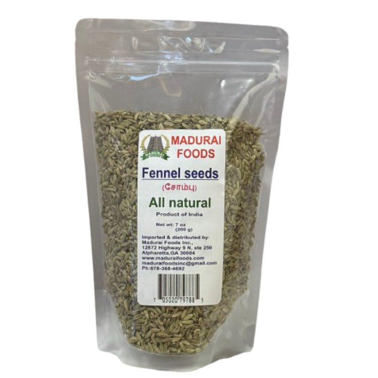 Fennel Seeds 200Grams – Madurai Foods