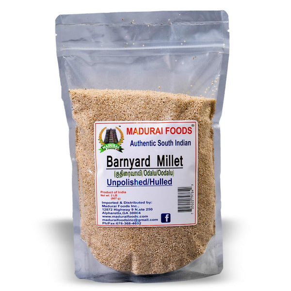 Barnyard millet-unpolished-online Indian Groceries: Madurai Foods