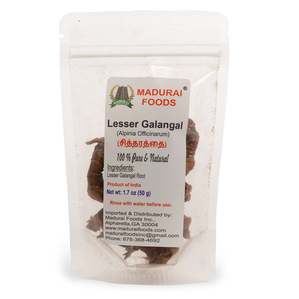 Lesser Galangal (Chitharathai) - 50g – Madurai Foods