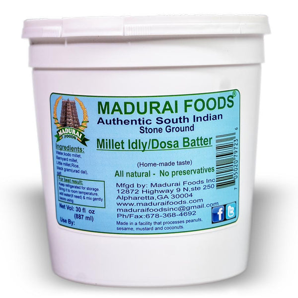 Millet Idly/Dosa Batter-online Indian Groceries: Madurai Foods