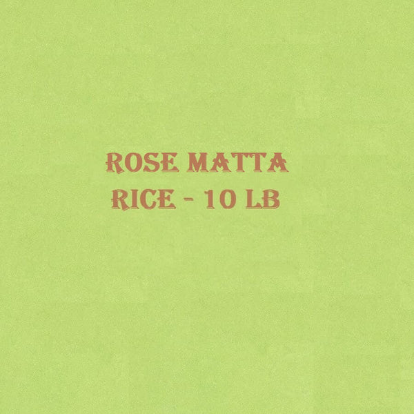 Rose Matta Rice-10 Lb – Madurai Foods