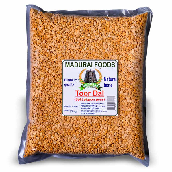 Toor dal - Lentils online Indian Groceries : Madurai Foods