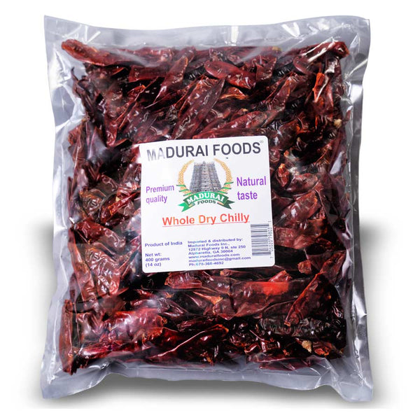 Dry Whole chilly-300 g – Madurai Foods